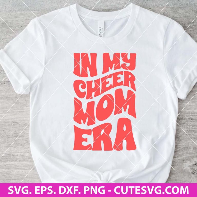 In My Cheer Mom Era SVG, Cheer Mom Svg, Cheerleading Svg, Cheer Mama Png, Cheer Mom Shirt Svg ...
